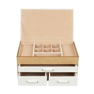 Windrose Smykkeskrin Wood - Shop online hos NEYE